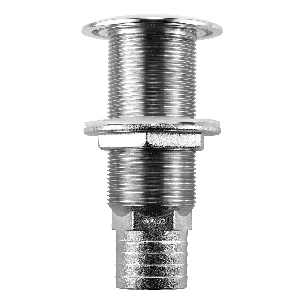 Attwood Stainless Steel Scupper Valve Barbed - 1-1/2" Hose Size ...