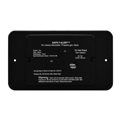 Safe-T-Alert 25 Series Flush Mount Dual Carbon Monoxide/Propane Alarm w ...